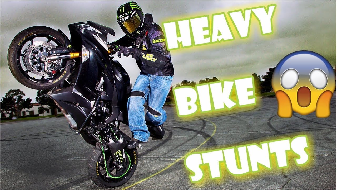 Heavy Bike Stunts - YouTube