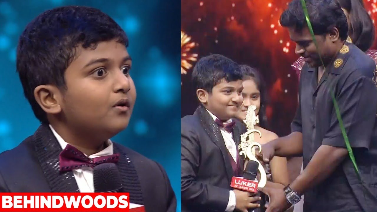 Super Singer Junior Season 8 Grand Finale 😍Winner KRISHAANG-க்கு Yuvan ...