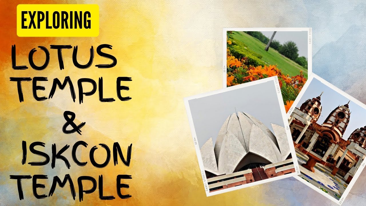 Temple tour : Lotus & Iskcon | by | Sagar singh vlogs #youtube #viral # ...