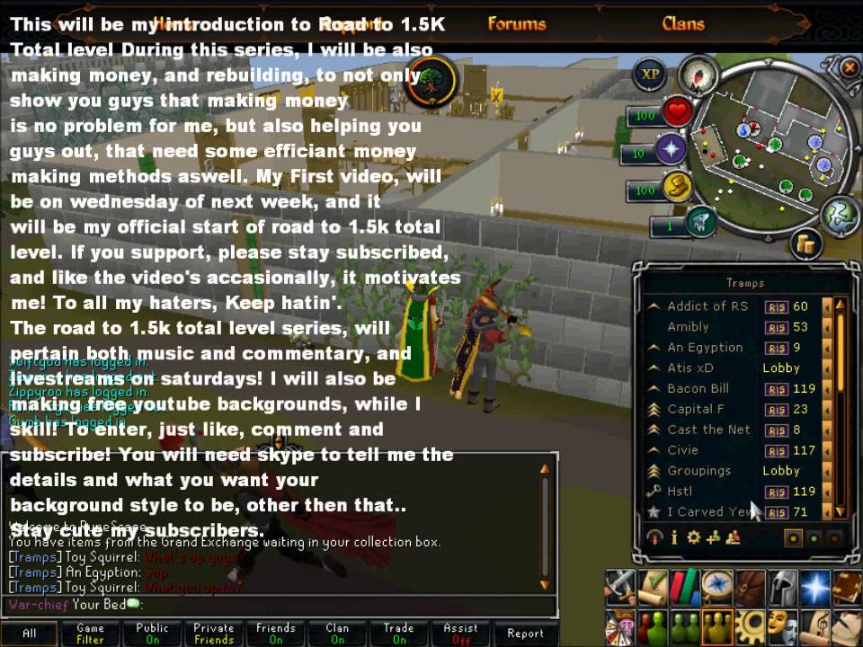 Your Bed | Runescape Level 3 Skiller | Introduction to 'Road to 1.5k ...