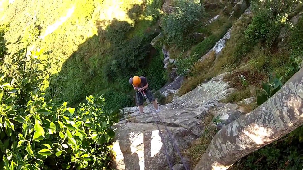 Summer Multi-Pitch Climbing In Dalkey Quarry - YouTube