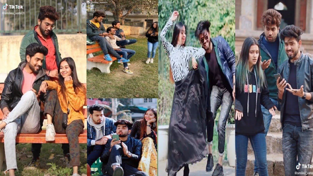 Latest Tik tok videos of Smiley Vats, Afshanrooh, Gajraj, Prem Vats ...
