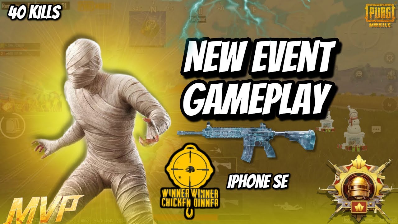 New Pubg Event Rush Gameplay 40 Kills 2025 Iphone SE 2020 - YouTube