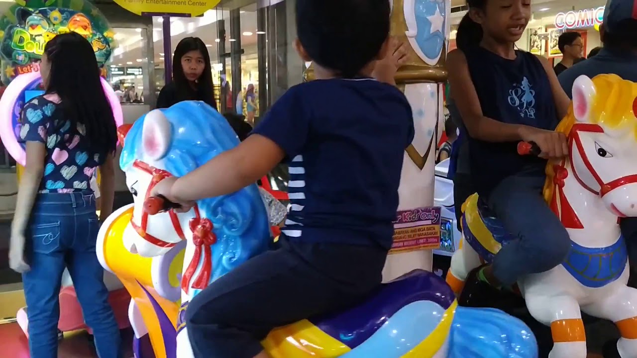 Carousel ride@SM City North Edsa - YouTube