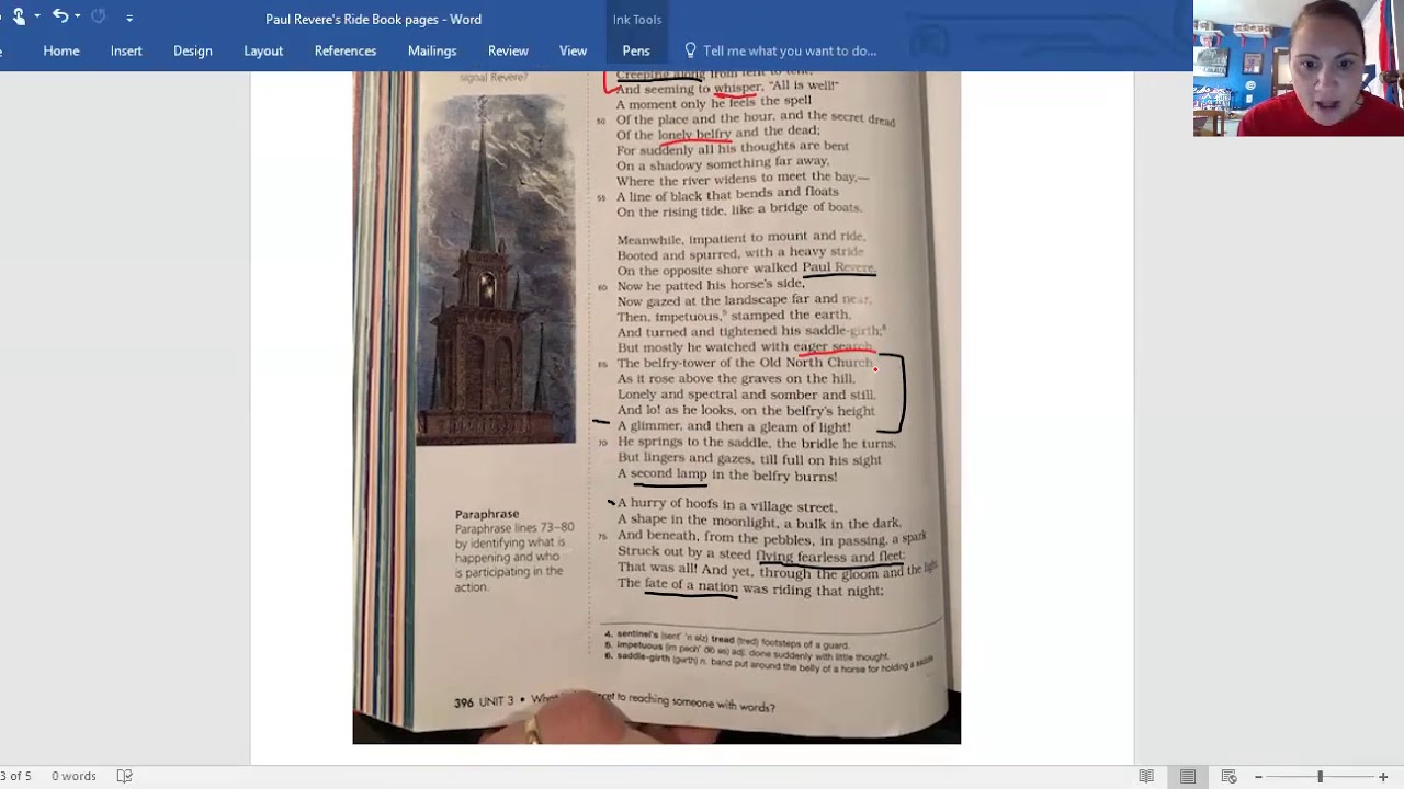 Video Analysis of Paul Revere's Ride - YouTube