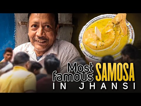 Most Famous Samosa Shop Of Jhansi || Lajjaram Ji Samosa || Street Food ...