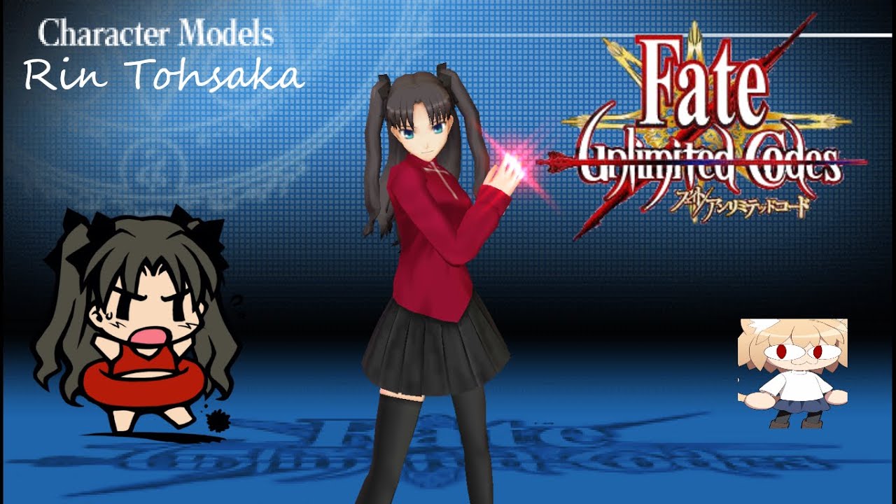 [2] "Rin Tohsaka" Fate/Unlimited Codes ARCADE - YouTube