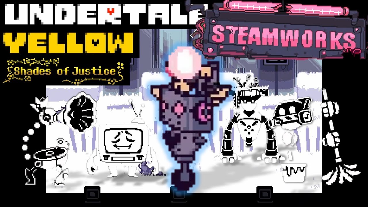 The Steamworks! | Undertale Yellow Shades of Justice | Episode 5 - YouTube