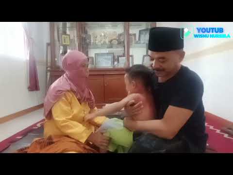 video sedih banget di kerik di urut di pijat obati sakit tidak bisa nengok pada anak