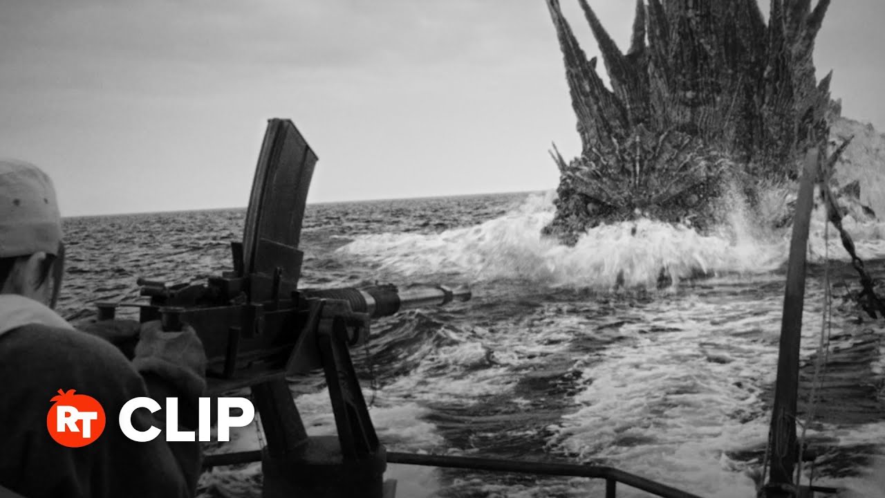 Godzilla Minus One/Minus Color Exclusive Movie Clip - Boat Attack (2024 ...