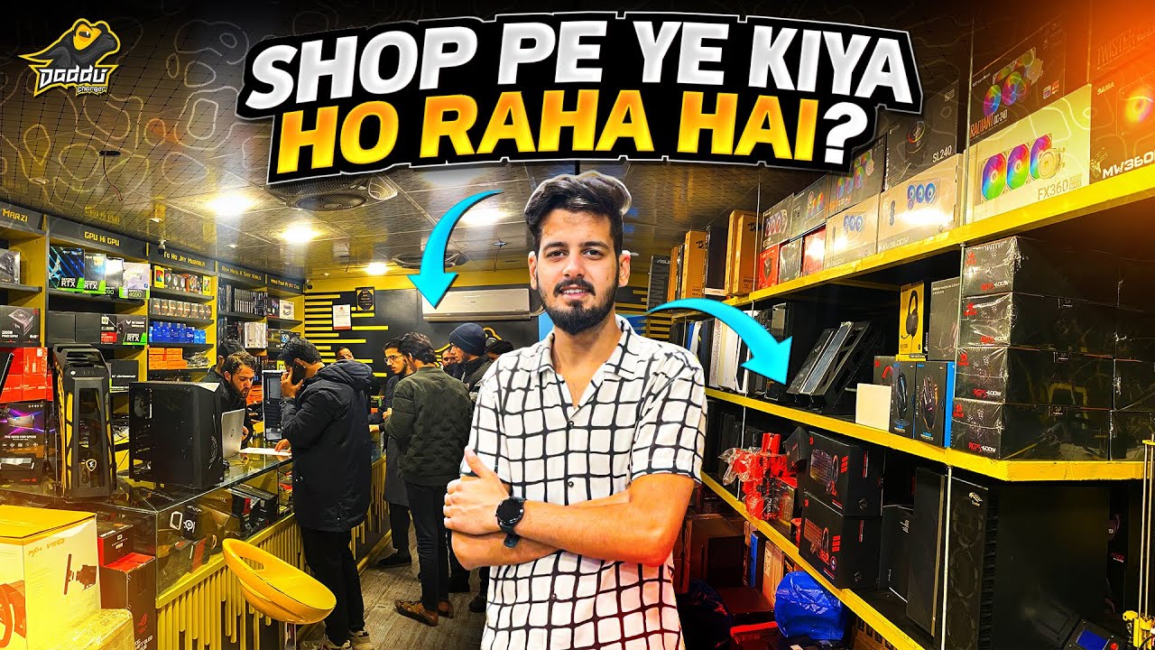 Shop Pe Ye Kiya Ho Raha Hai? - Daddu Charger Vlogs - YouTube