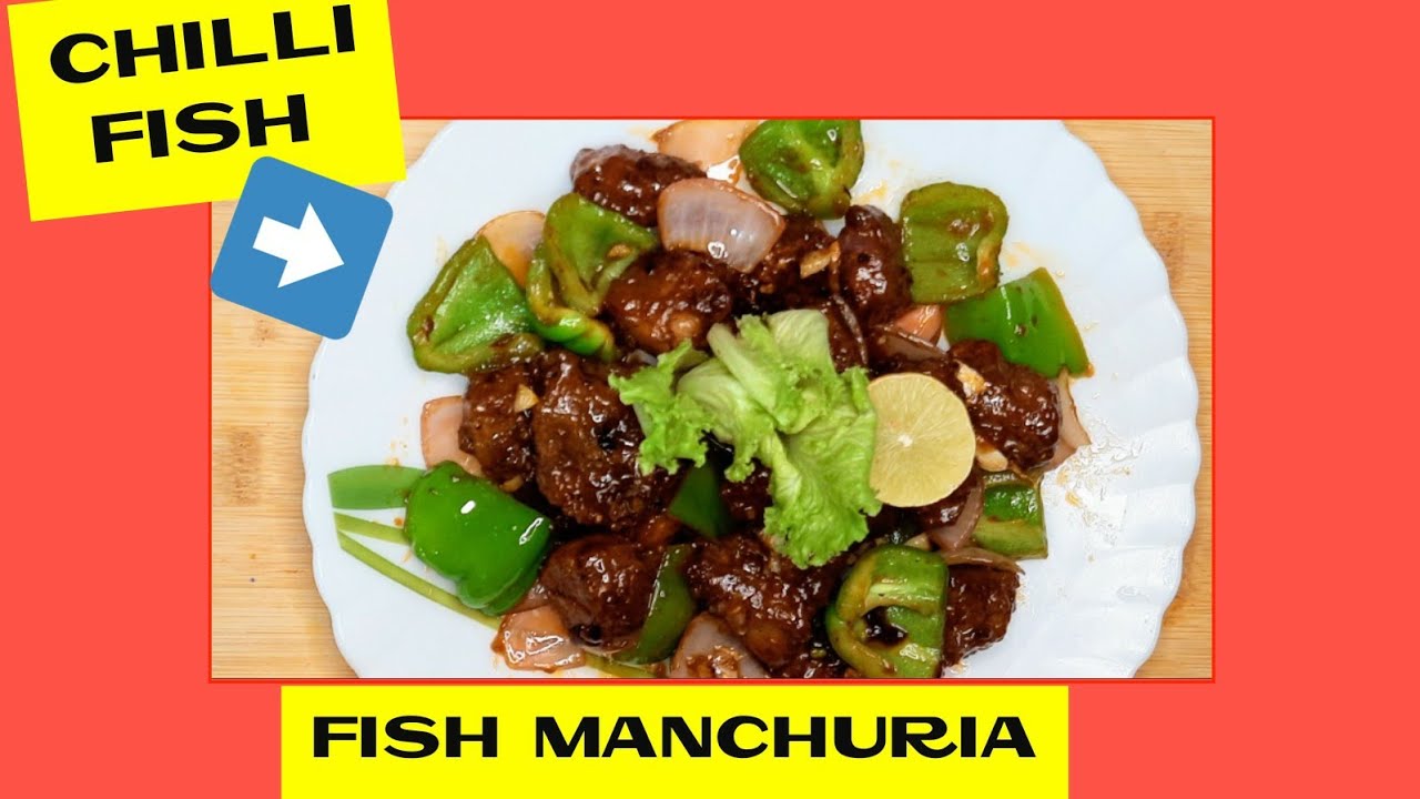 Fish Manchuria I Simple Fish Manchuria I How to make Easy Fish ...