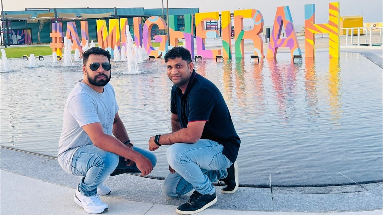 Al Mirfa Beach Mangrove Park Abu Dhabi UAE Al Mugheirah - YouTube