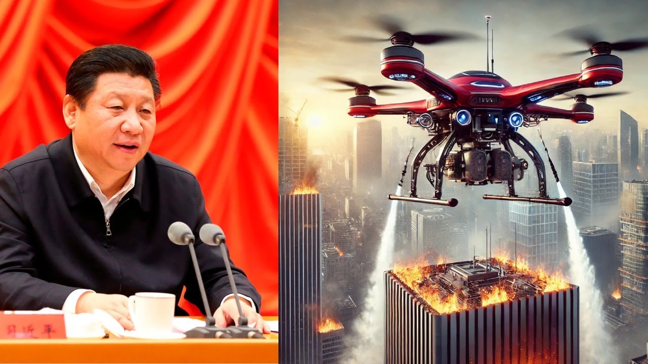 China’s Advanced Firefighting Drones Are Taking the World by Storm - YouTube