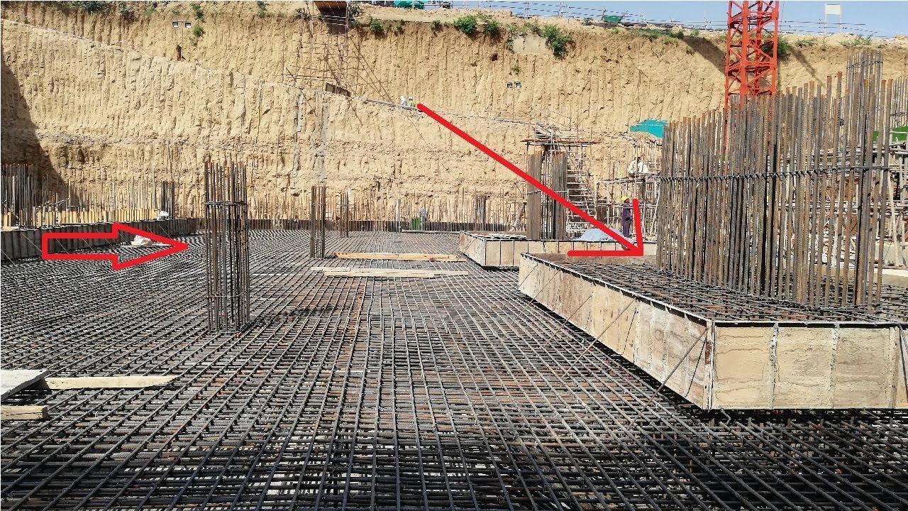 How junction of dowels were done with raft in Urdu/Hindi - YouTube