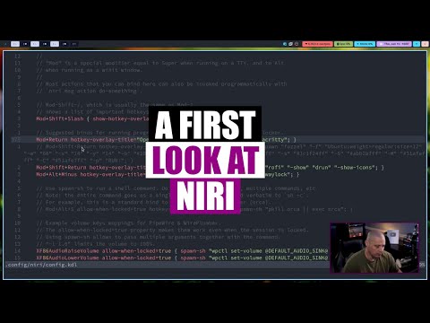 A Quick First Look At The Niri Window Manager
