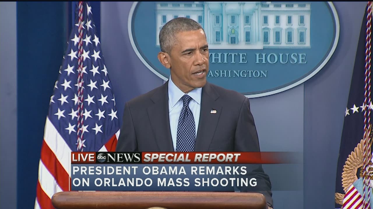 President Obama remarks on Orlando mass shooting - YouTube