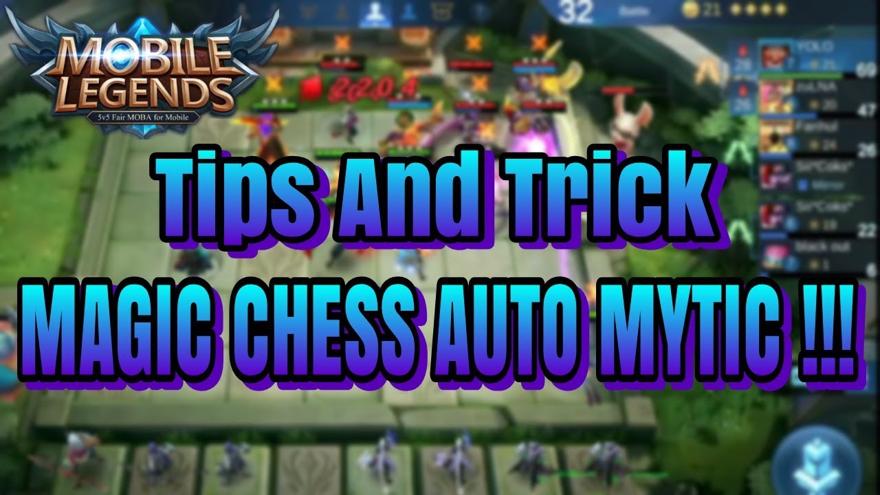 Cara Main Magic Chess Mobile Legend - Buat Pemula , Auto win !!! - YouTube