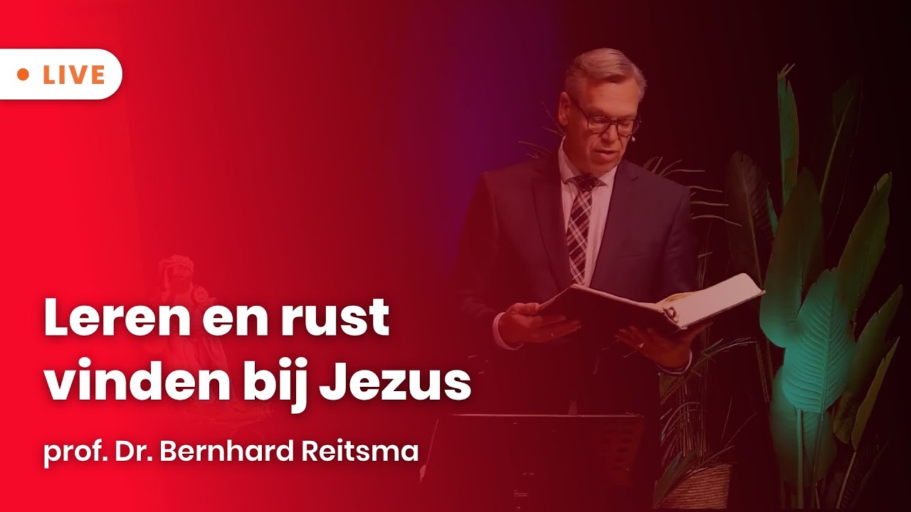 Samenkomst 12 december | Prof. Dr. Bernhard Reitsma - YouTube