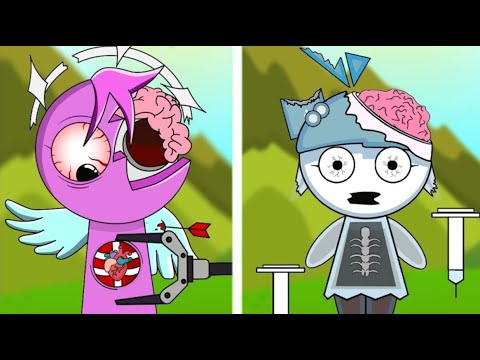 Oh no!! HELP Rose | Sprunki OC Vineria x Gray | SKIBIDI TOILET MEGA ...