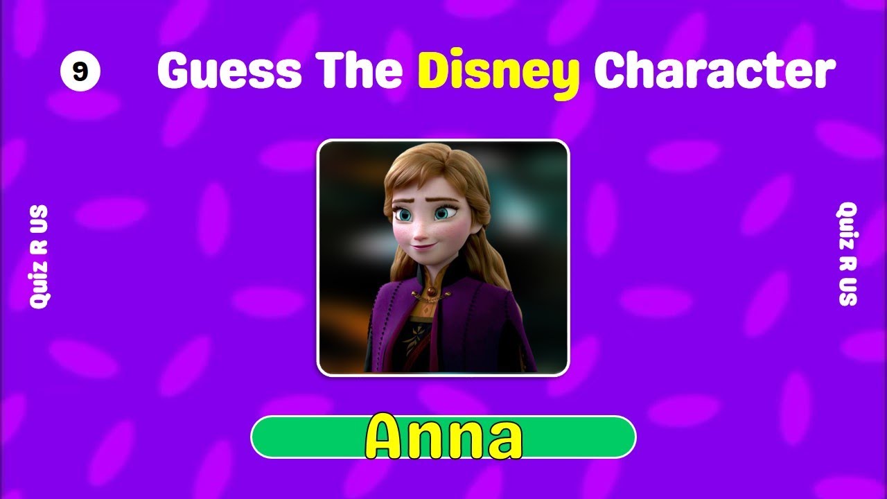 Guess the Disney Character: Ultimate Quiz Challenge - YouTube