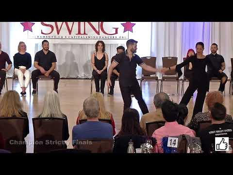 Ben Morris & Laureen Baldovi Capital Swing 2018 Champion Strictly Swing 1st Place