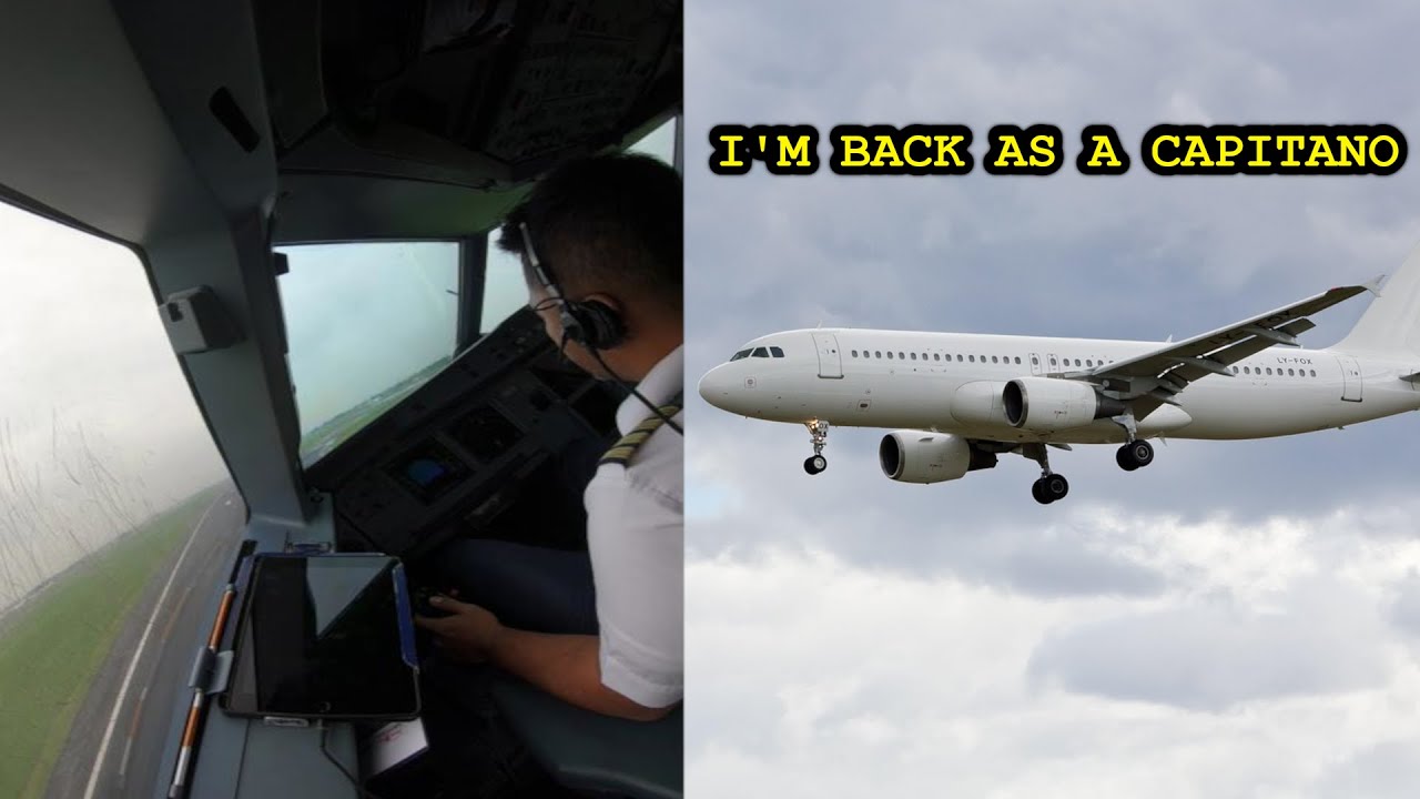 TAKE OFF AS A CAPTAIN FIRST ON 2025 AIRBUS A320 - YouTube