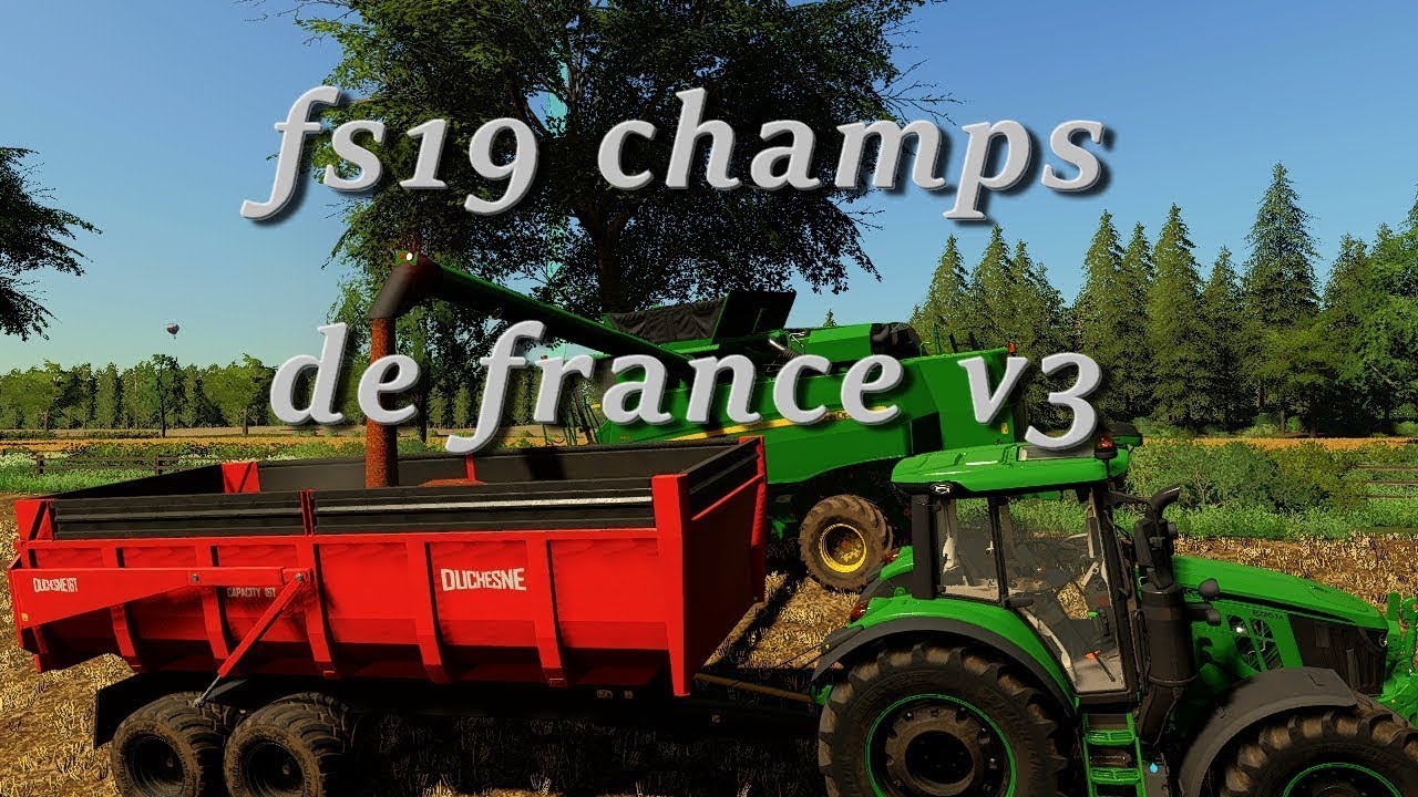 fs19 champs de France v3 final - YouTube