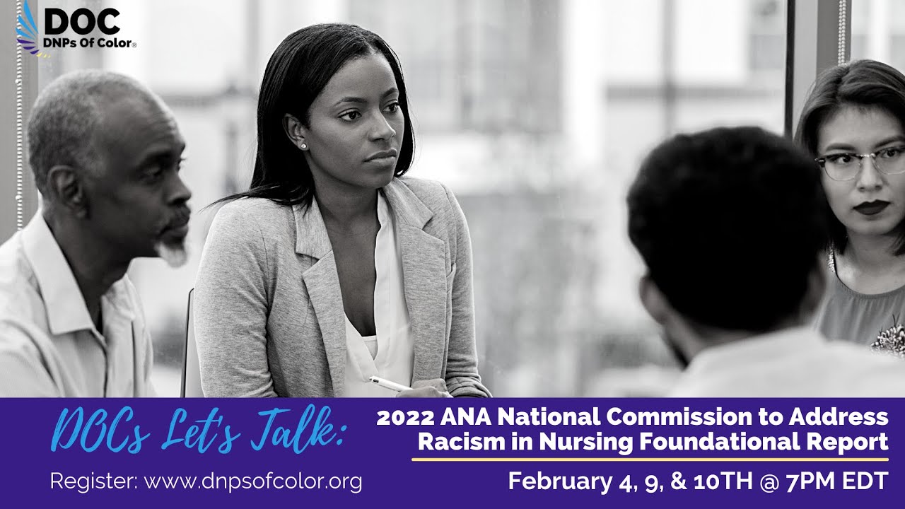 DOCs Let's Talk: Discussion on National Commission to Address Racism in ...