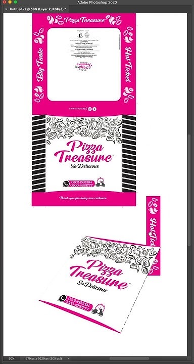 Design a Pizza Box ! - YouTube