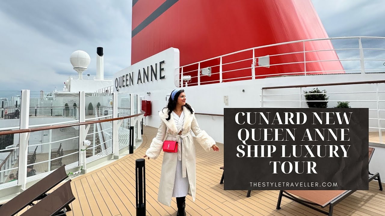 Cunard Queen Anne Cruise Ship Tour - See inside Cunard's newly ...