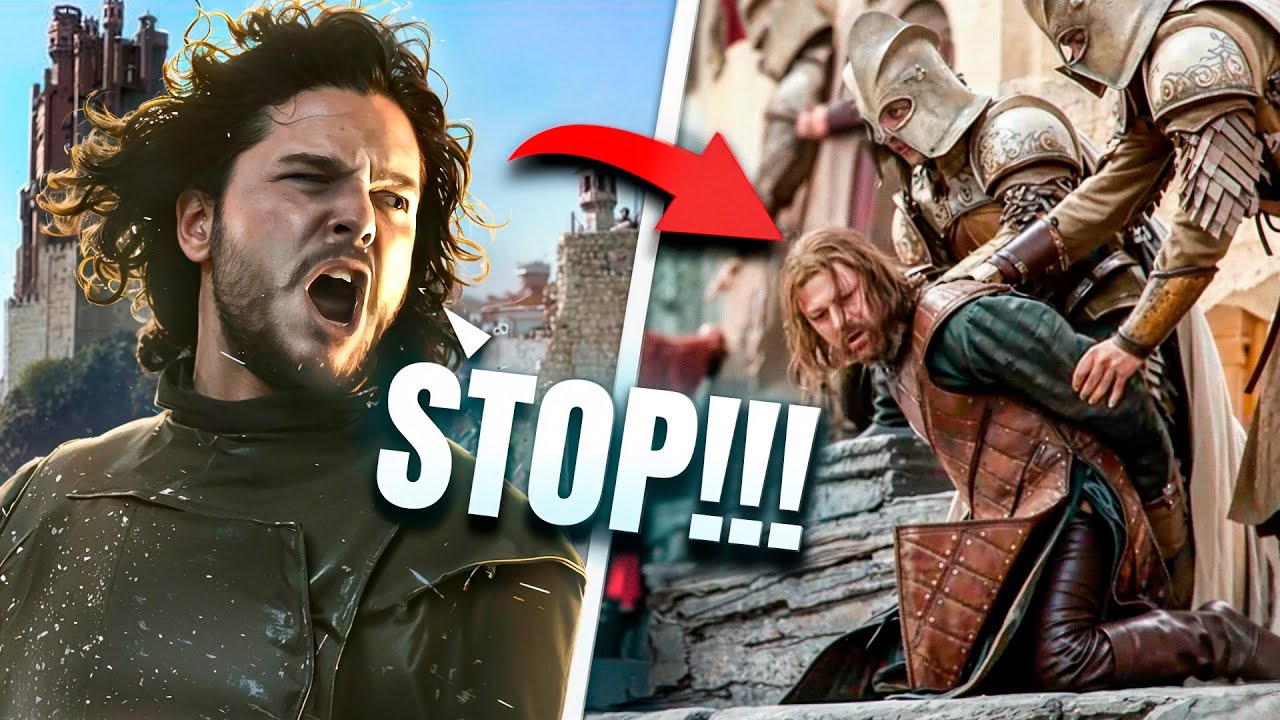 What If Jon Snow STOPPED Ned Stark's Execution - YouTube