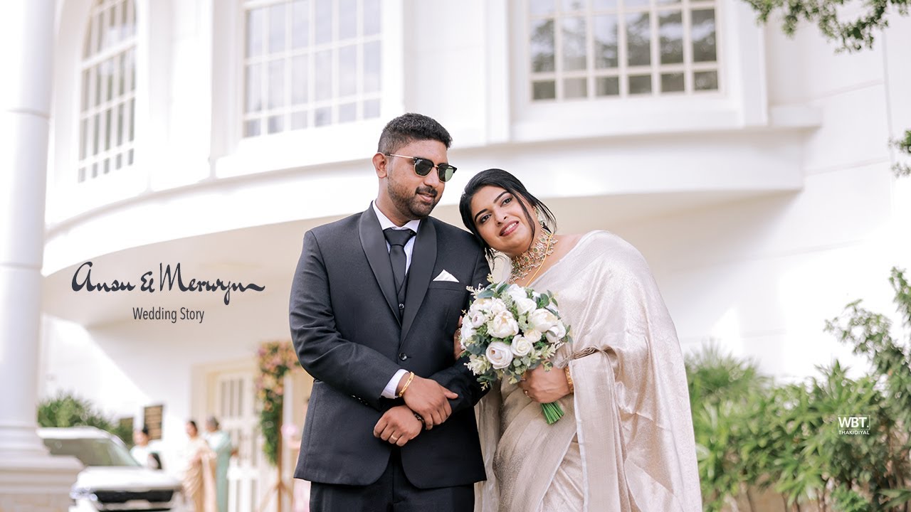 Latest Wedding Highlights | Ansu and Merwyn | Weddingz By Thakidiyal ...