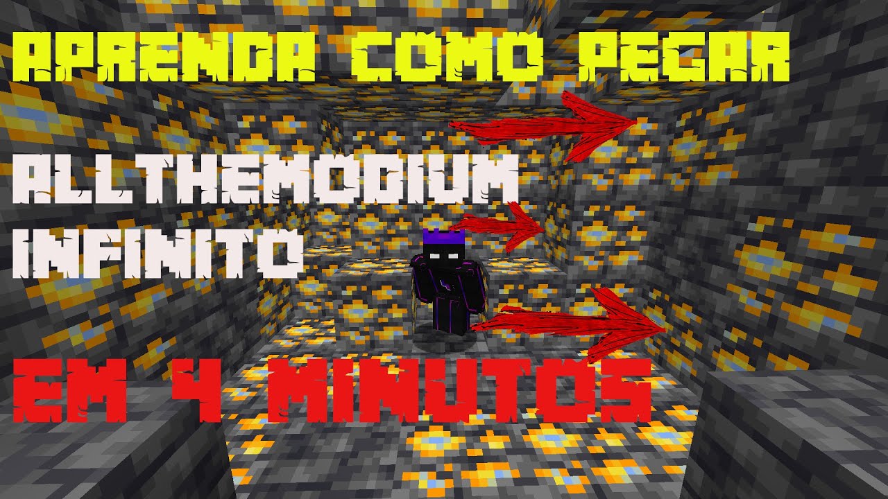 Como Encontrar Allthemodium Infinito Em 4 Minutos - ATM 8 - YouTube