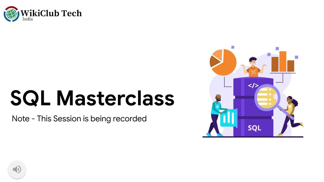 SQL Masterclass Road to Wiki - YouTube