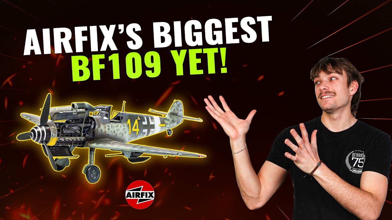 Airfix’s Brand New 1/24 Bf109G-5/G-6 – Full Unboxing & Review! - YouTube