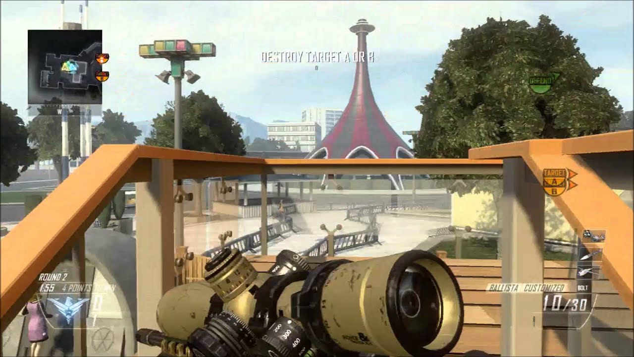 BO2 Quick Scope 3V3 - YouTube
