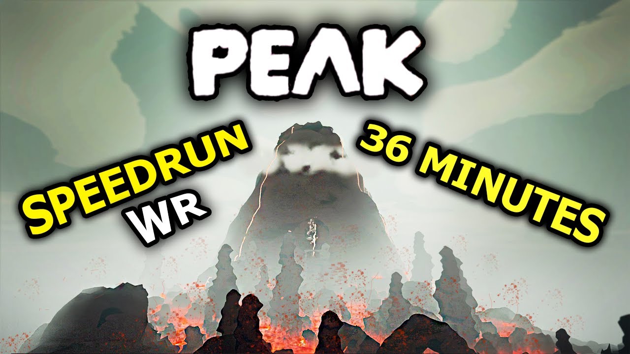 PEAK Speedrun Solo - (36:40) - Full Game FWR (No Commentary) - YouTube