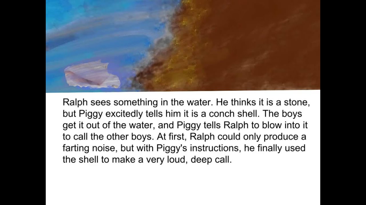 Lord Of The Flies Summary Of Chapter 1 YouTube