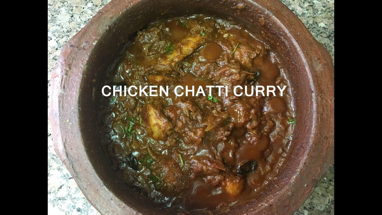 വീട്ടിൽ ഉണ്ടാക്കിയ നല്ല നാടൻ ചട്ടി ചിക്കൻ കറി Chicken Chatti Curry ...