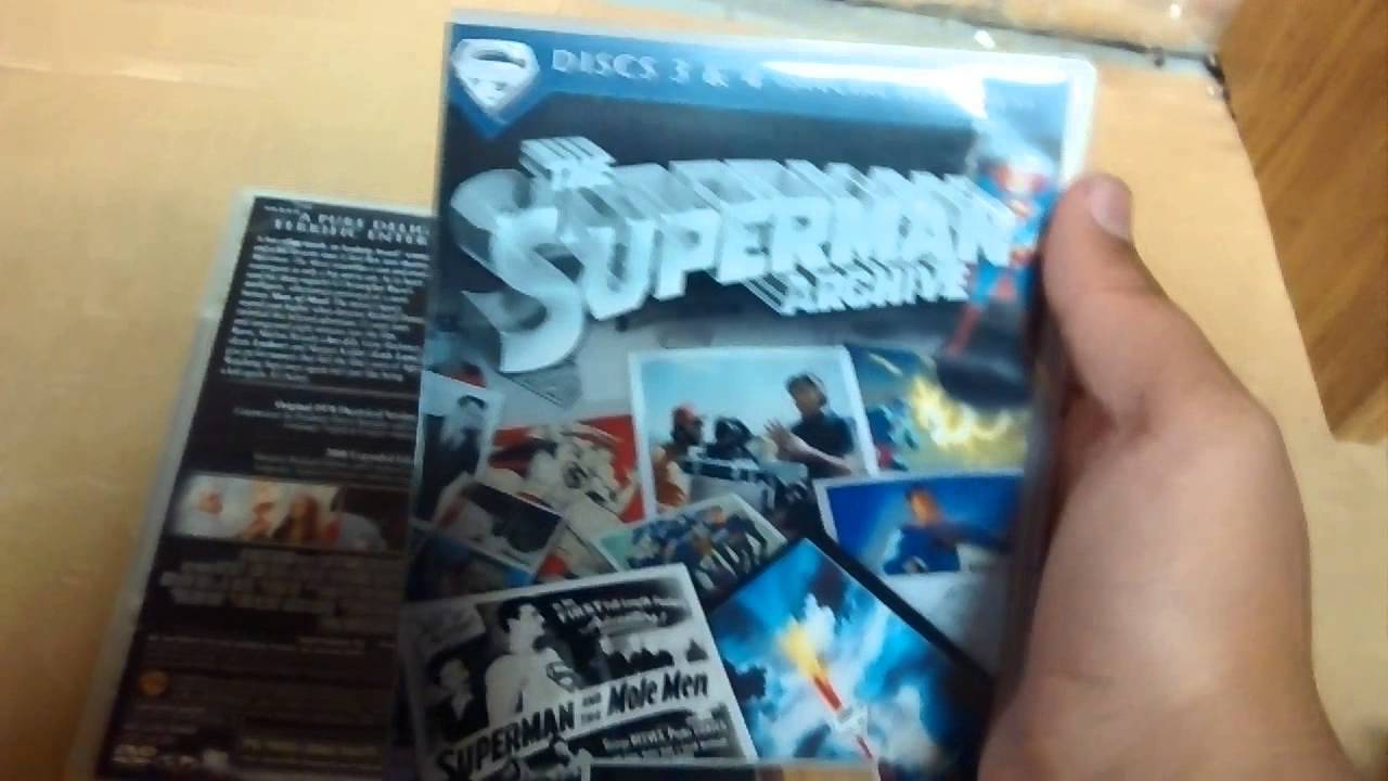 Superman the movie DVD unboxing - YouTube
