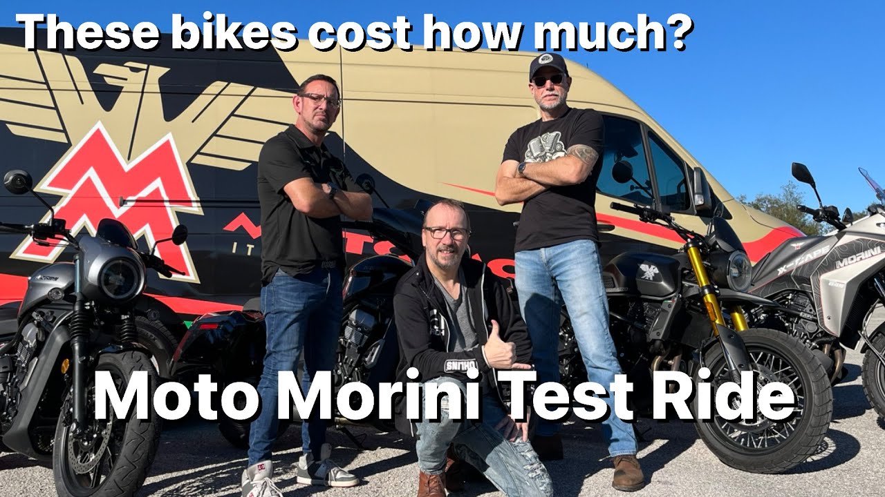 M is for Motorcycle | Moto Morini - 3 Bike Test Ride - They Cost How ...