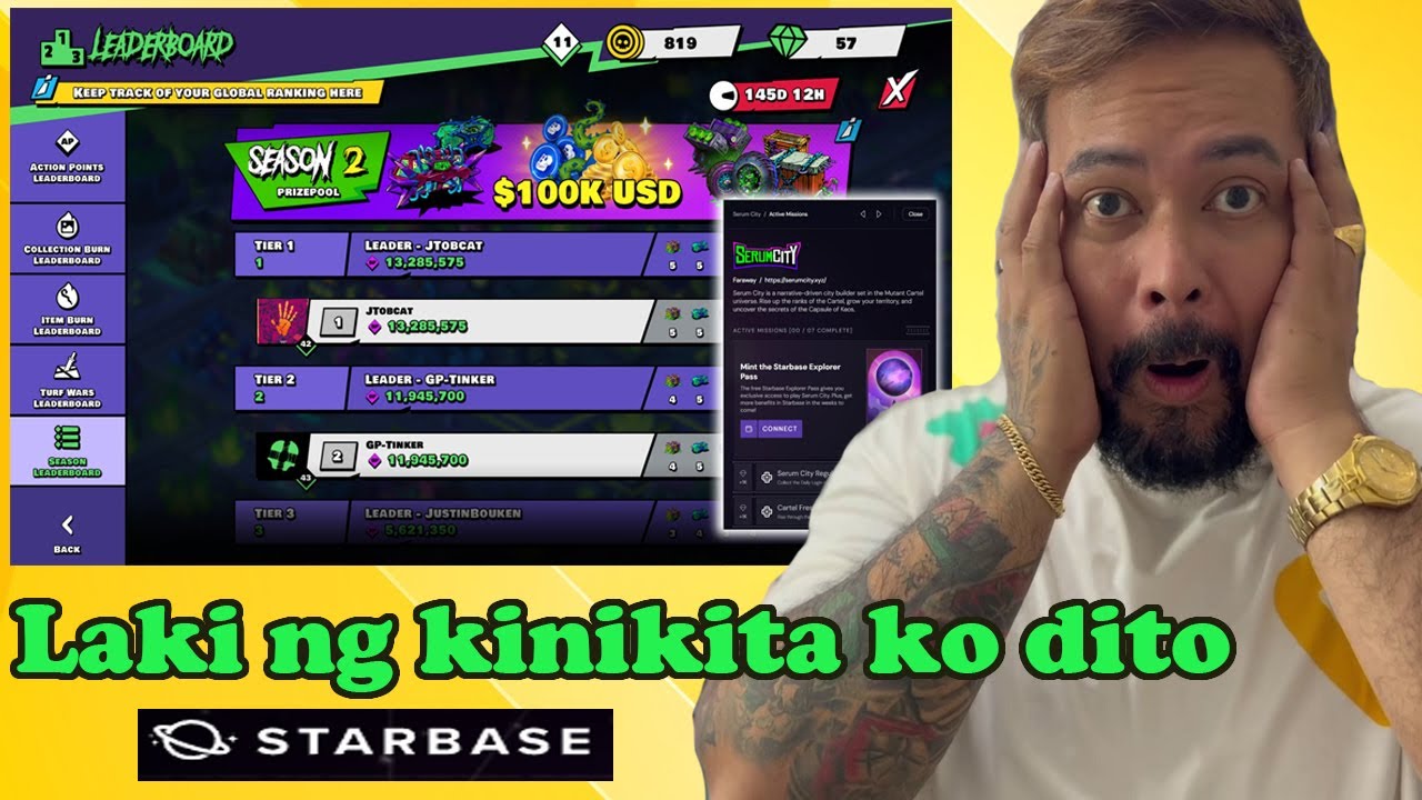 STARBASE PLATFORM HOW TO EARN | LATEST PLAY TO EARN COMING FROM STARNET ...