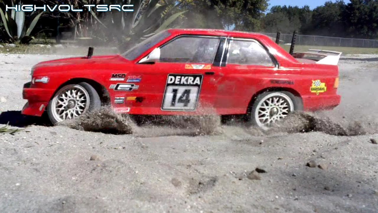 High Volts RC - Tamiya TT-01 BMW Project Rally Off-Road Testing - YouTube