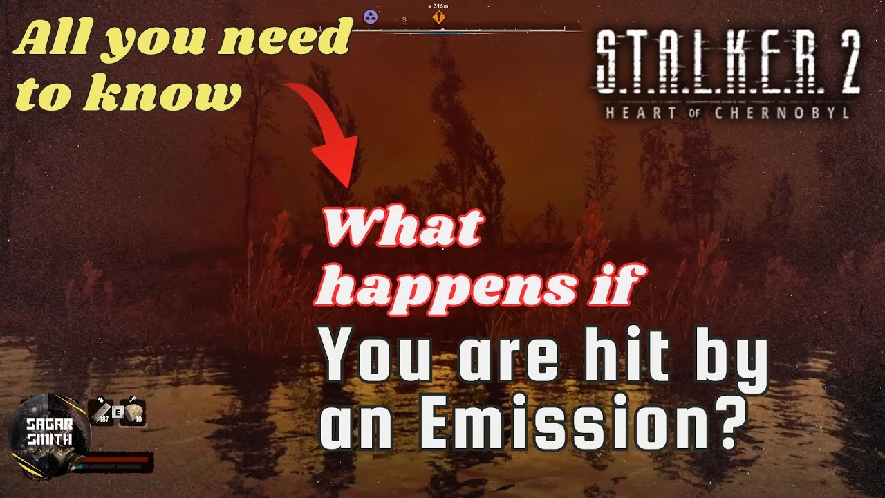 What happens if you are hit by emission in STALKER 2 | #stalker2 guide ...