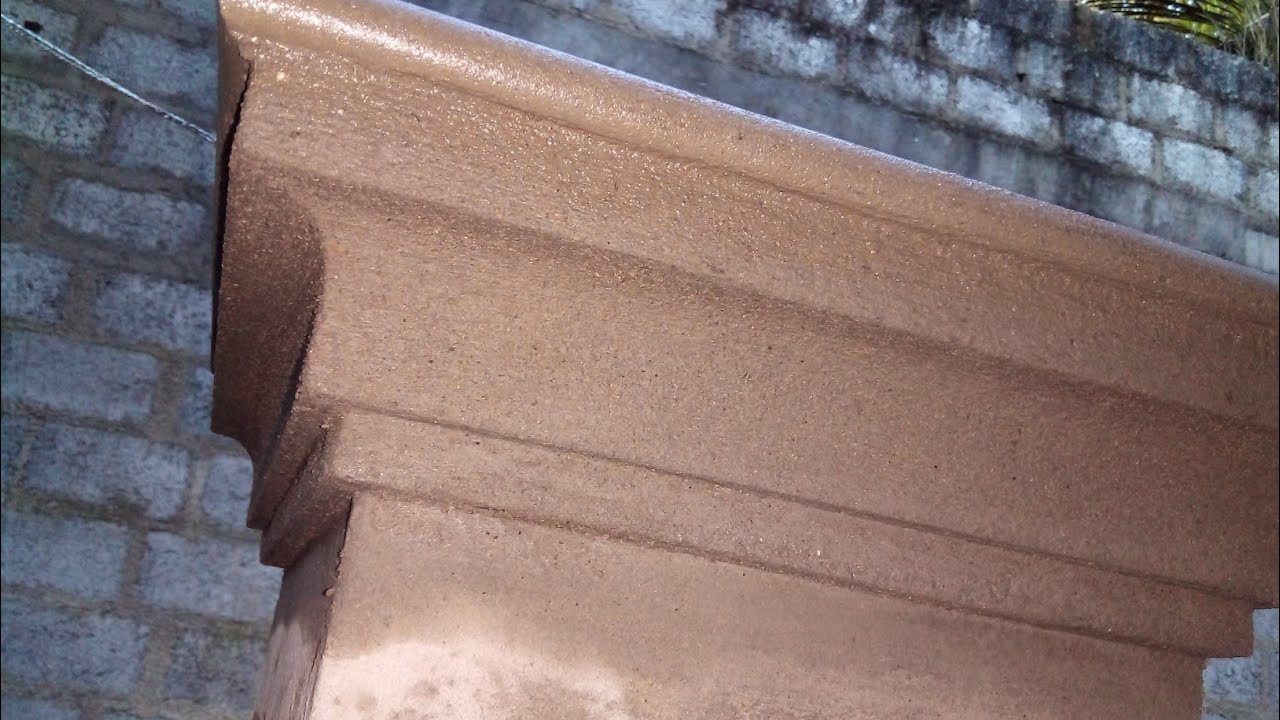 cement moulding - YouTube