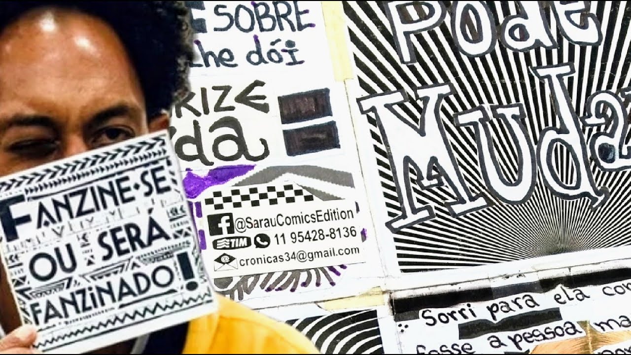 Fanzine que Inspira Sua Criatividade | Modelos e Exemplos - YouTube