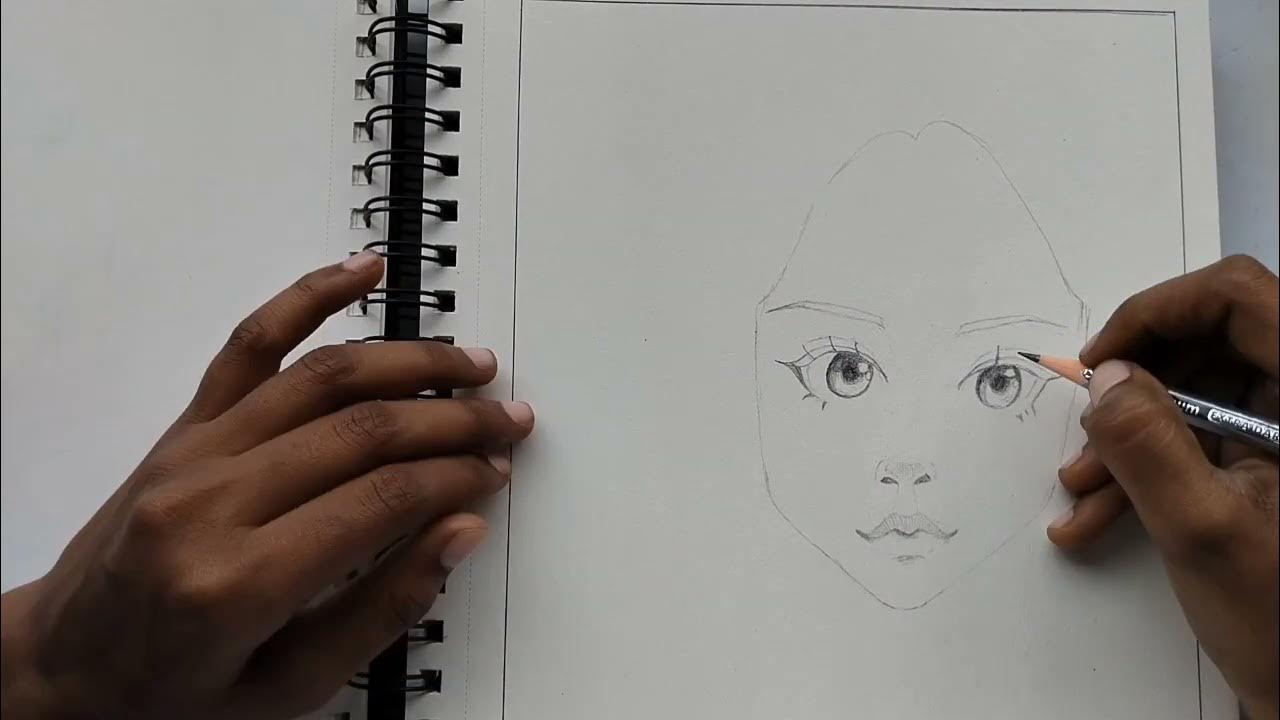 Draw a beautiful girl step by step full video - YouTube