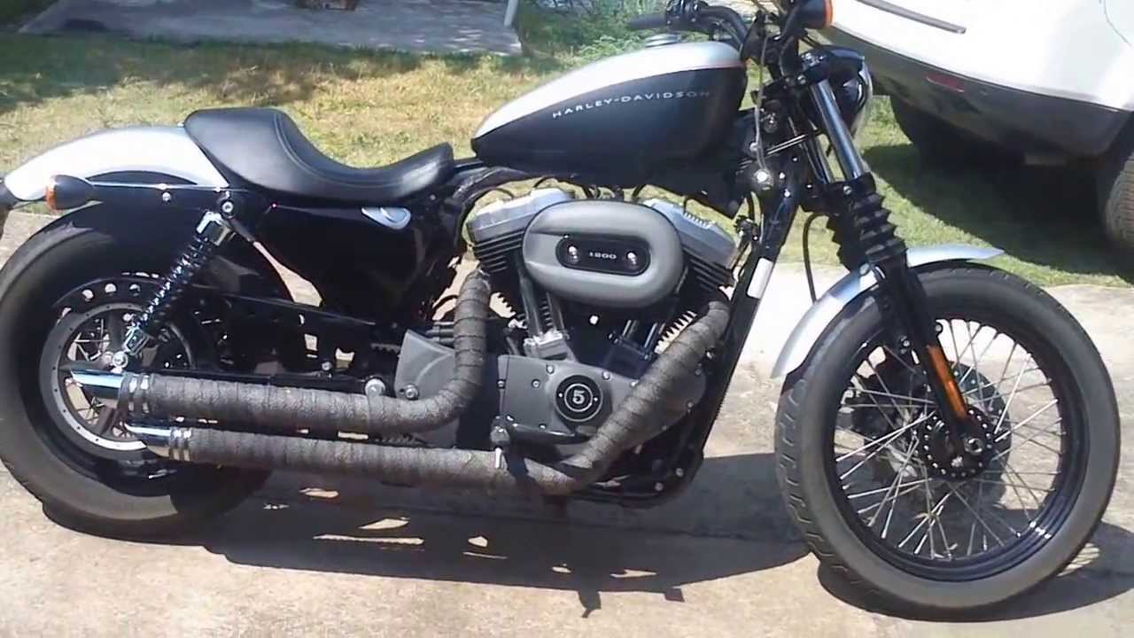 Harley Davidson Sportster Nightster mods - YouTube