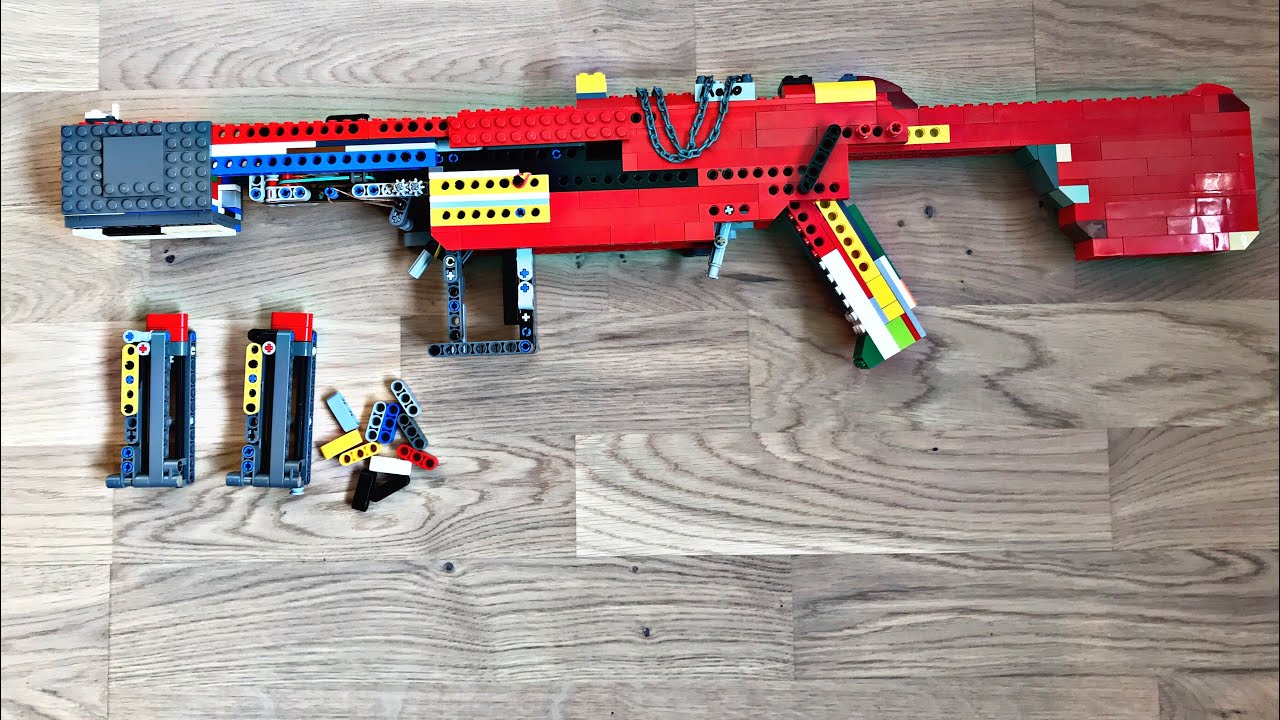 LEGO Shotgun V2 (Working) - YouTube